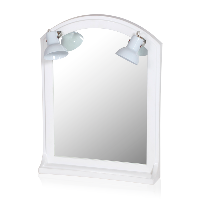 Espejo Basic con Luz y Estante – Baco